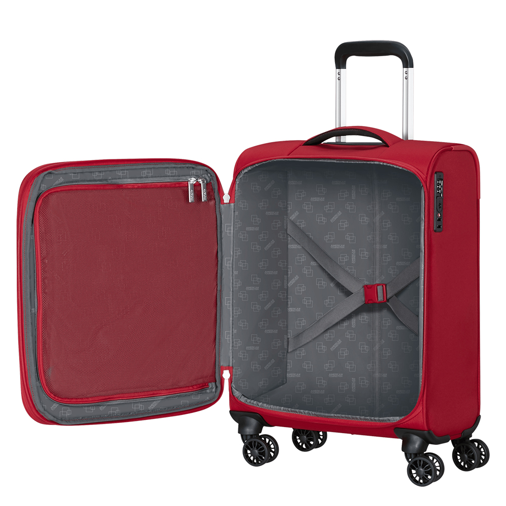 Cloudrider S trolley cabin SAMSONITE 157365 ASTRAL RED - Grazia Pelletterie