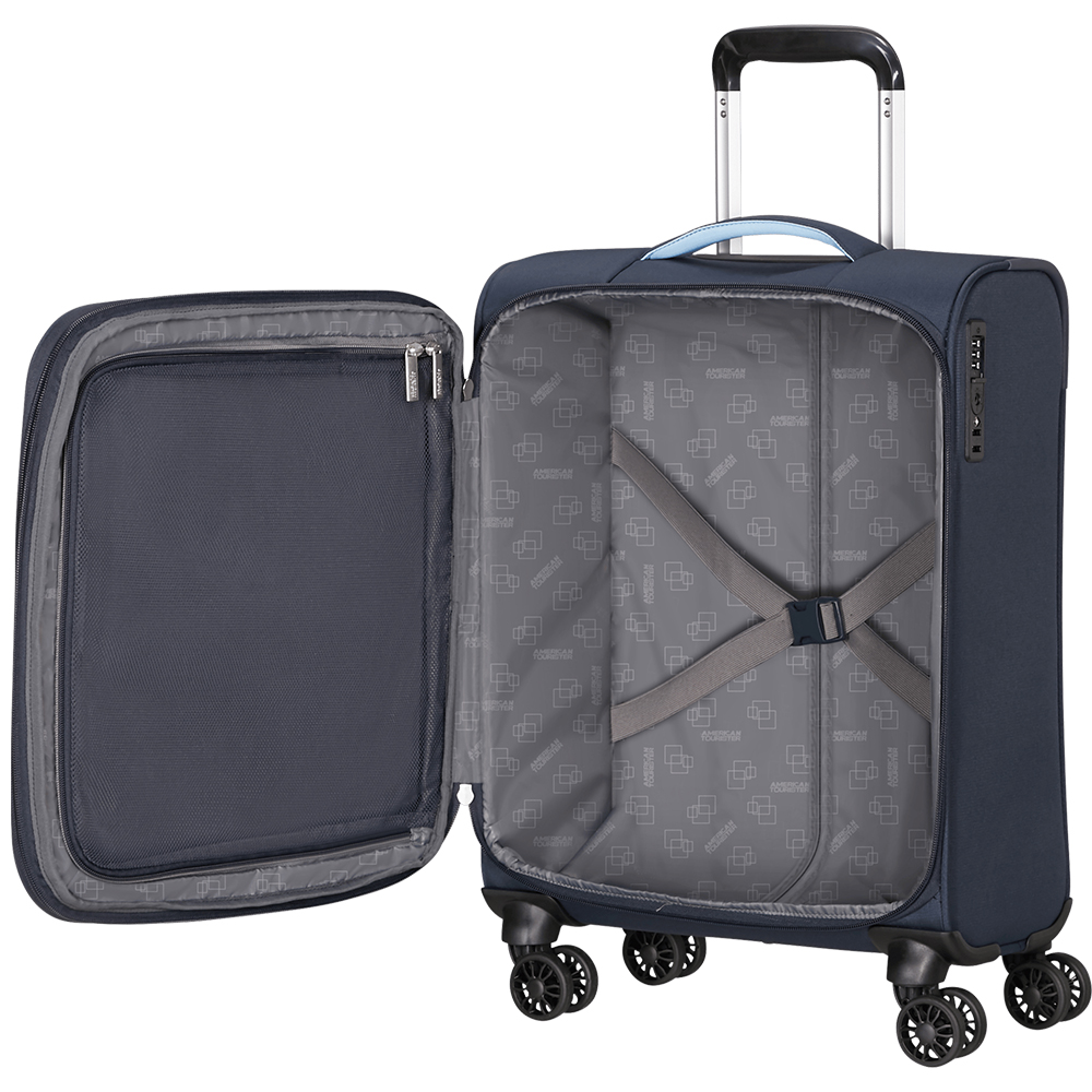Cloudrider S trolley cabina SAMSONITE 157365 SKY NAVY - Grazia Pelletterie