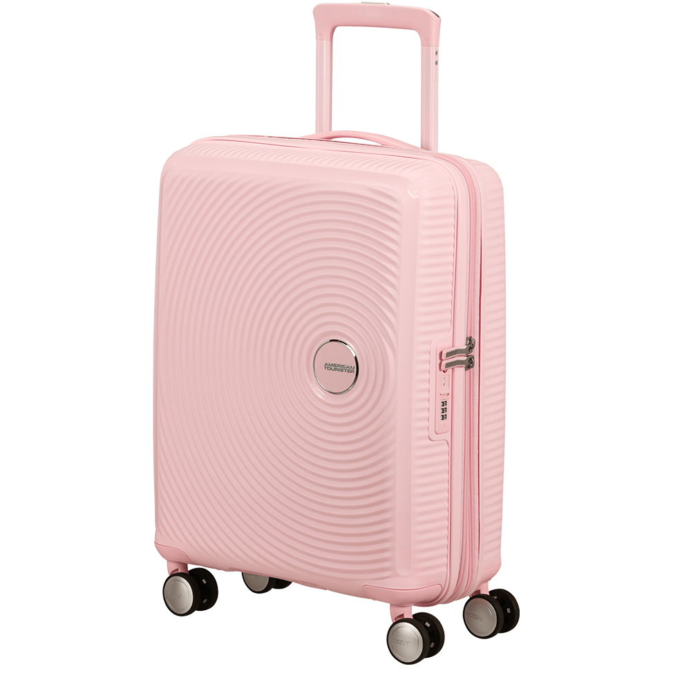 SoundBox trolley cabina SAMSONITE 88472 PASTEL PINK - Grazia Pelletterie