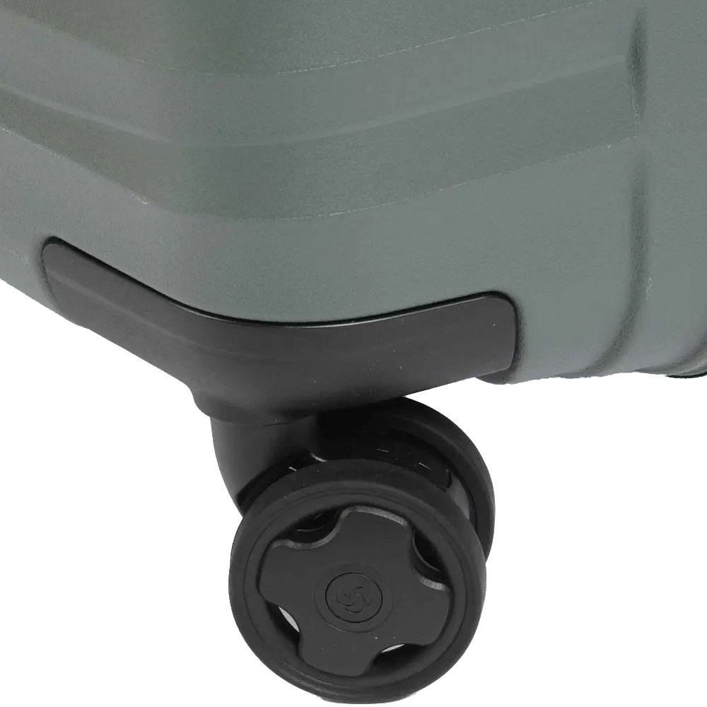 Intuo Spinner large trolley SAMSONITE 146915 OLIVE GREEN - Grazia ...